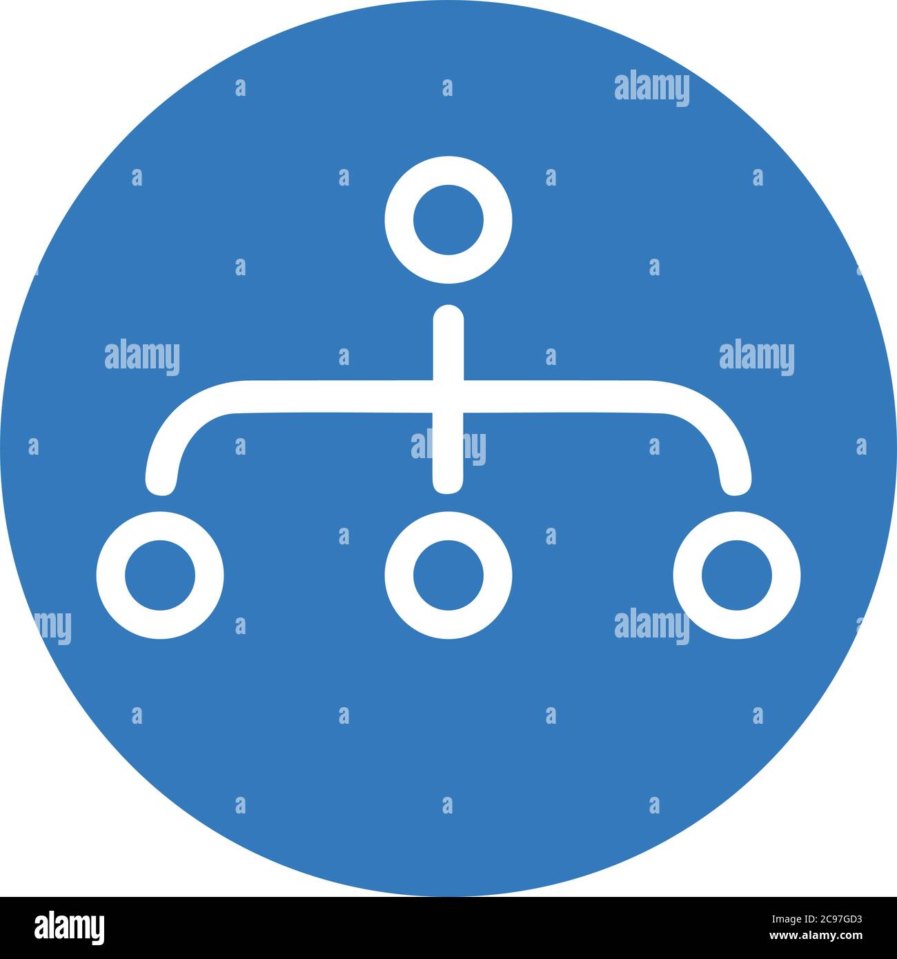 Hierarchy, site map icon. Beautiful design and fully editable vector ...