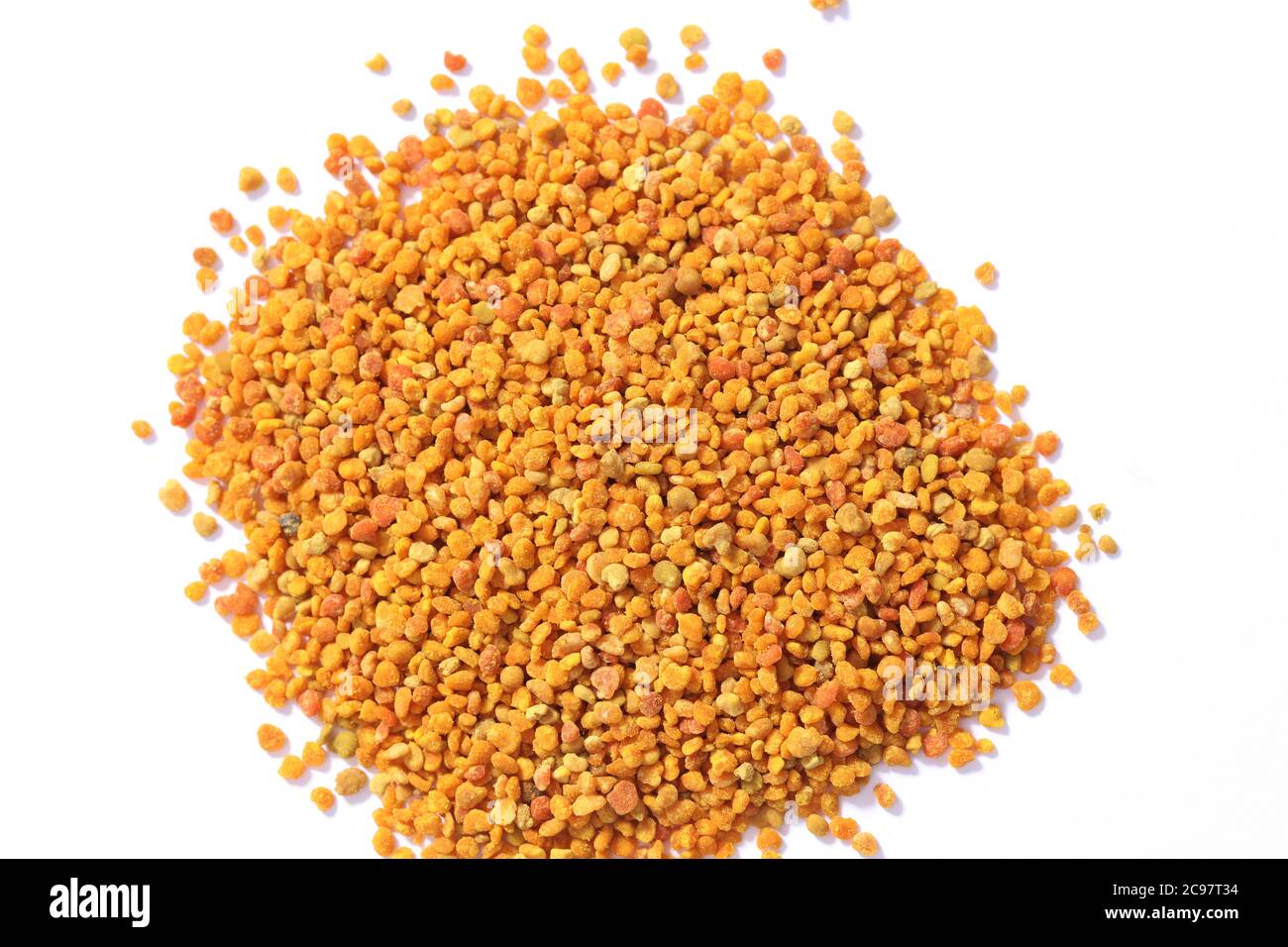 Propolis bees bee pollen on white background Stock Photo - Alamy