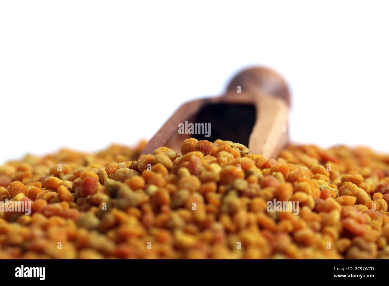 Propolis bees bee pollen on white background Stock Photo - Alamy