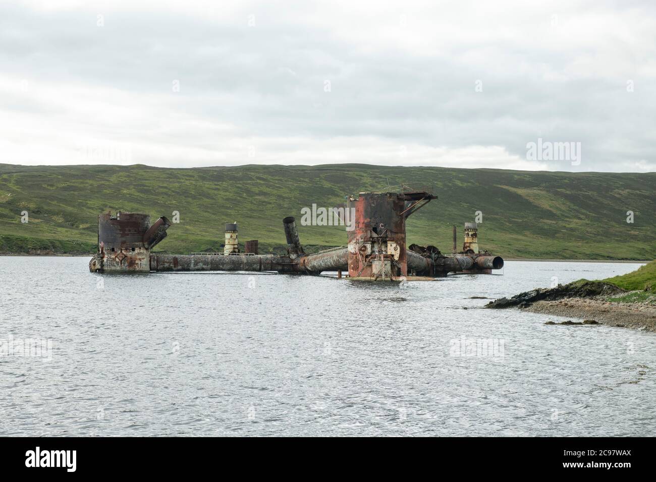 Alpha gas rig north sea hi-res stock photography and images - Alamy