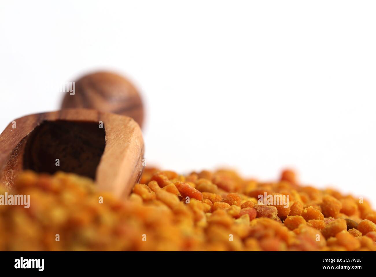 Propolis bees bee pollen on white background Stock Photo - Alamy