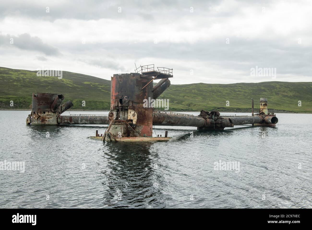 Alpha gas rig north sea hi-res stock photography and images - Alamy