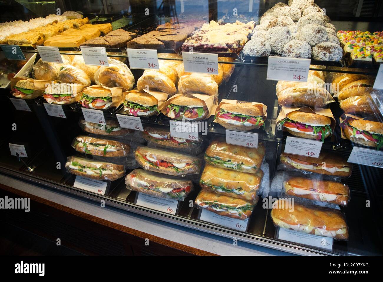 Coffee and sandwiches photo hi-res stock photography and images - Alamy