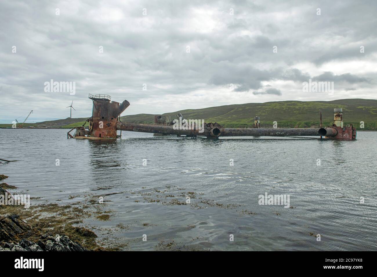 Alpha gas rig north sea hi-res stock photography and images - Alamy