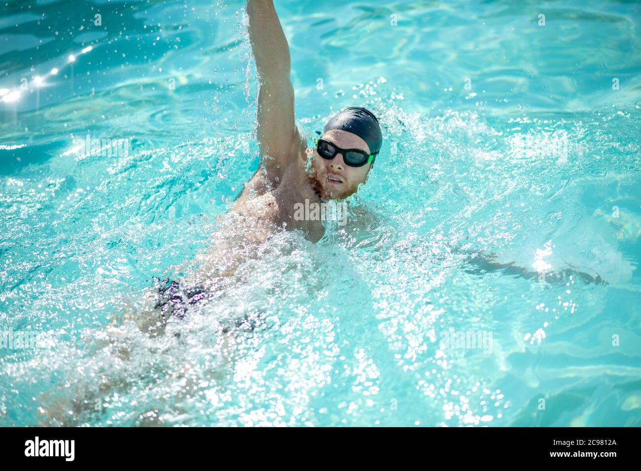 Raised face hi-res stock photography and images - Alamy