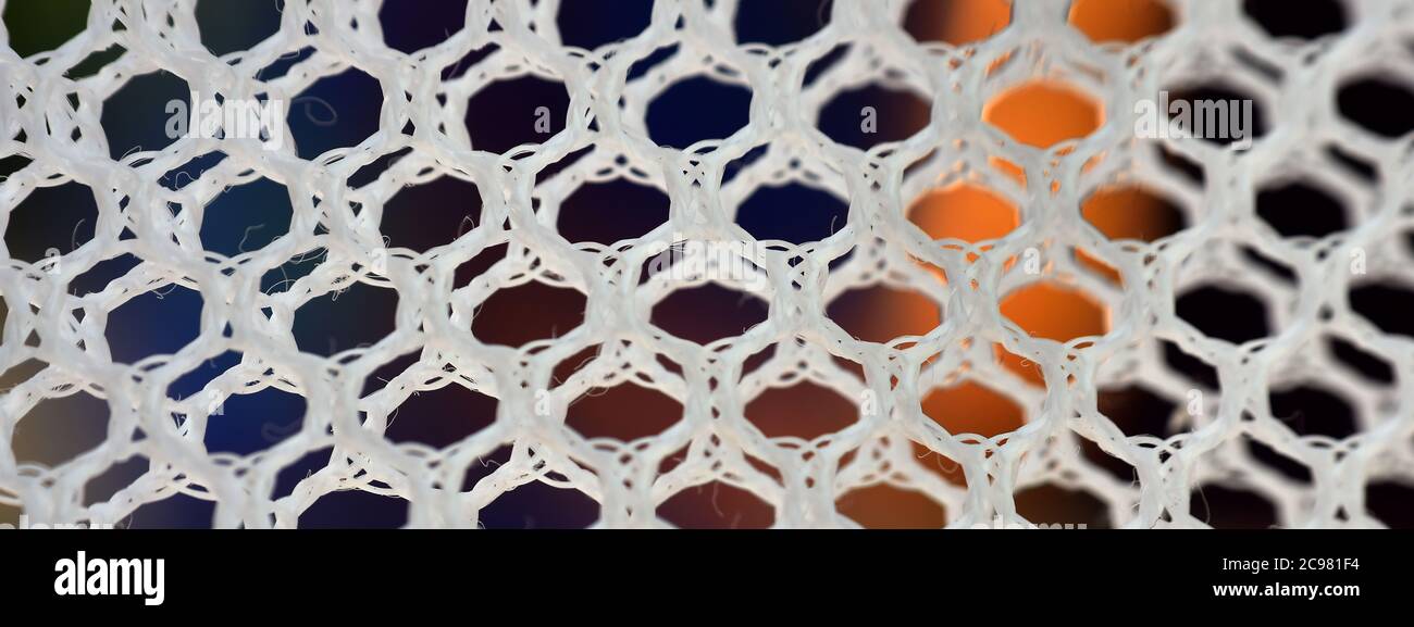 abstract grid hexagon texture of the net pattern background Stock Photo ...
