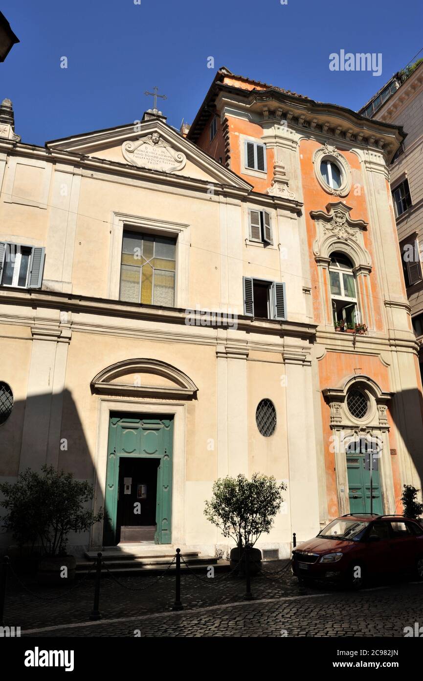 Italy, Rome, church of Santa Maria in Monterone Stock Photo - Alamy