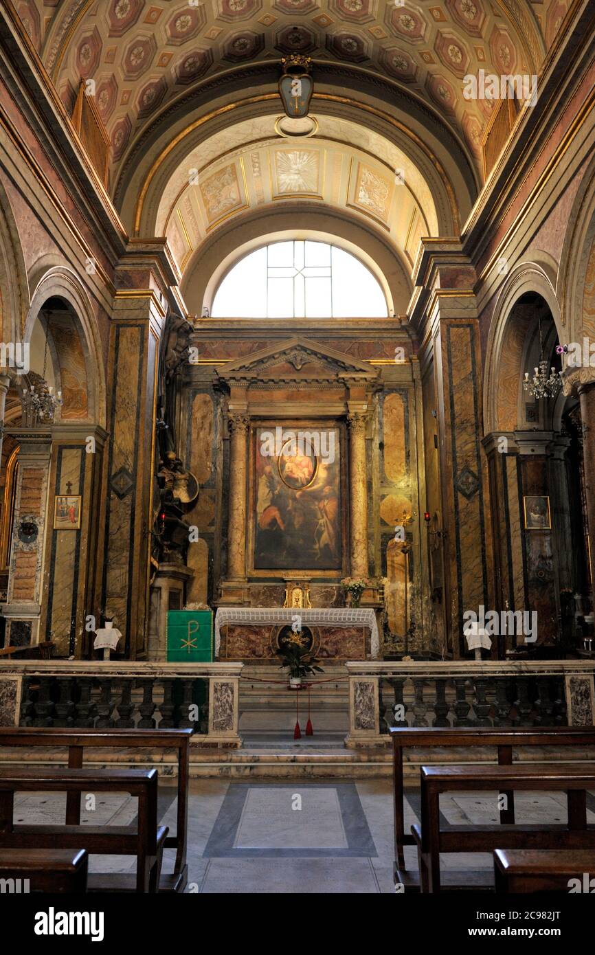 Italy, Rome, church of Santa Maria in Monterone Stock Photo - Alamy