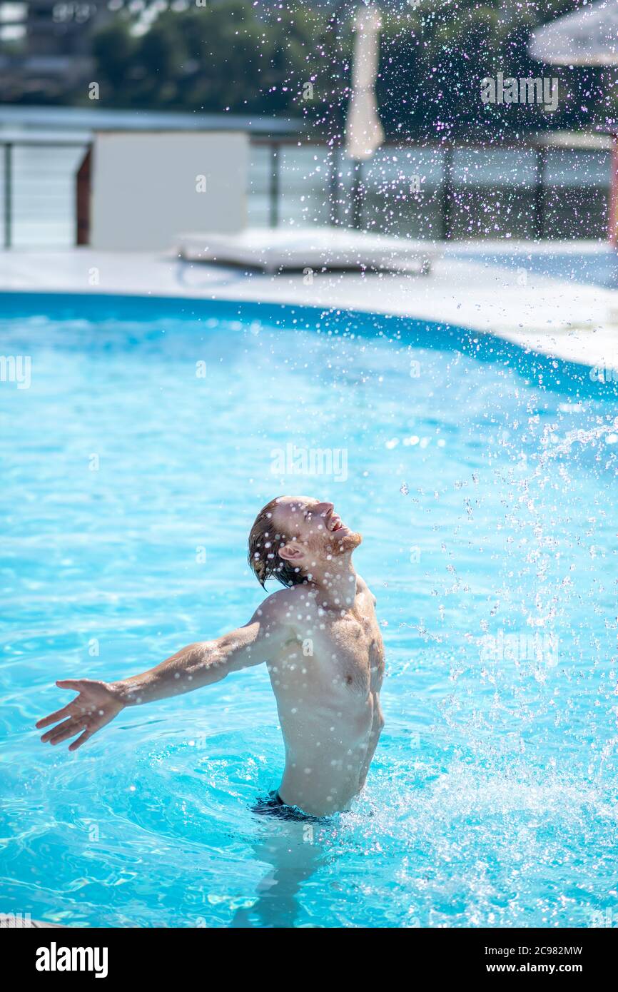 Waist high water hi-res stock photography and images - Alamy