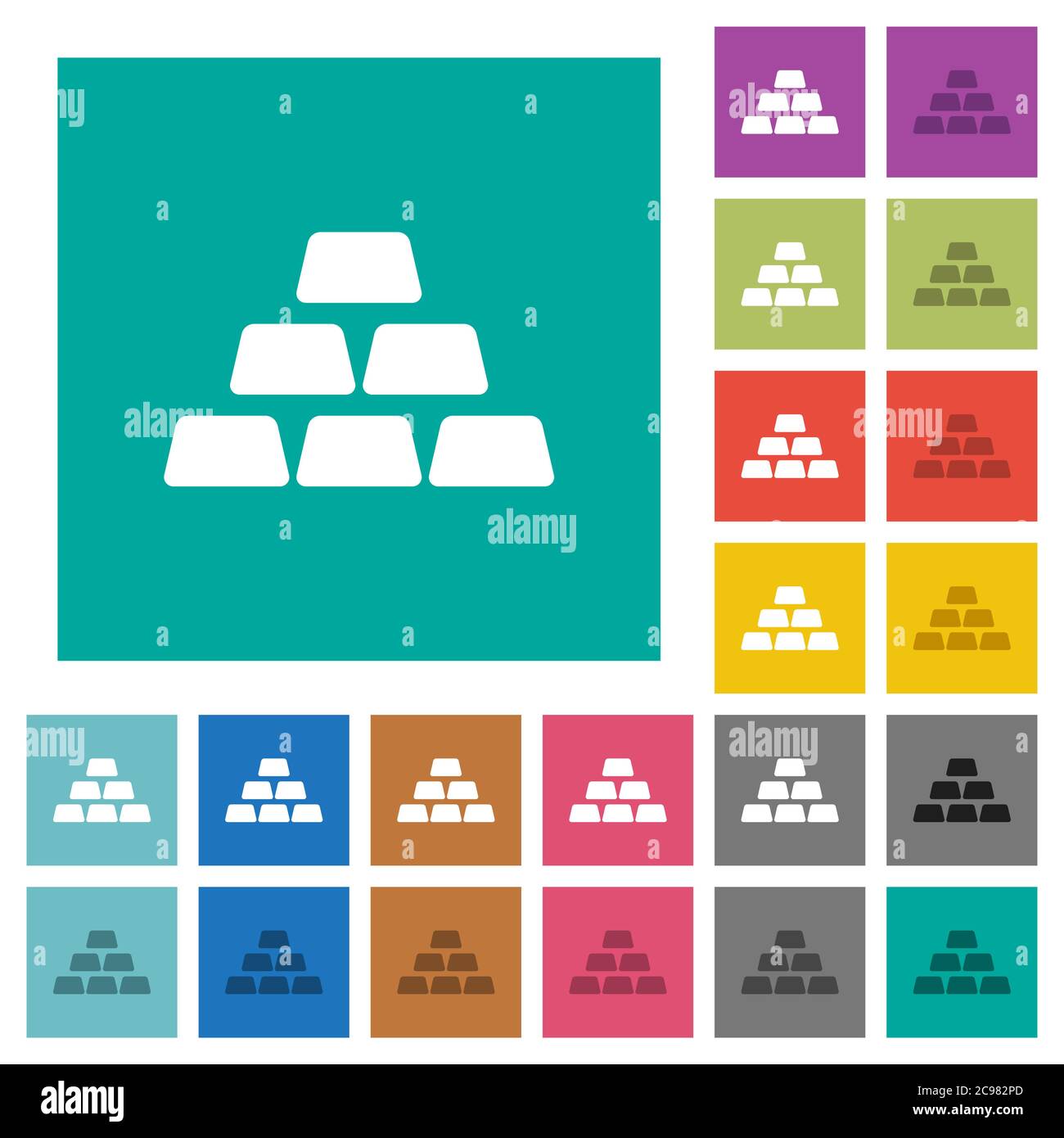Gold bars multi Stock Vector Images - Alamy