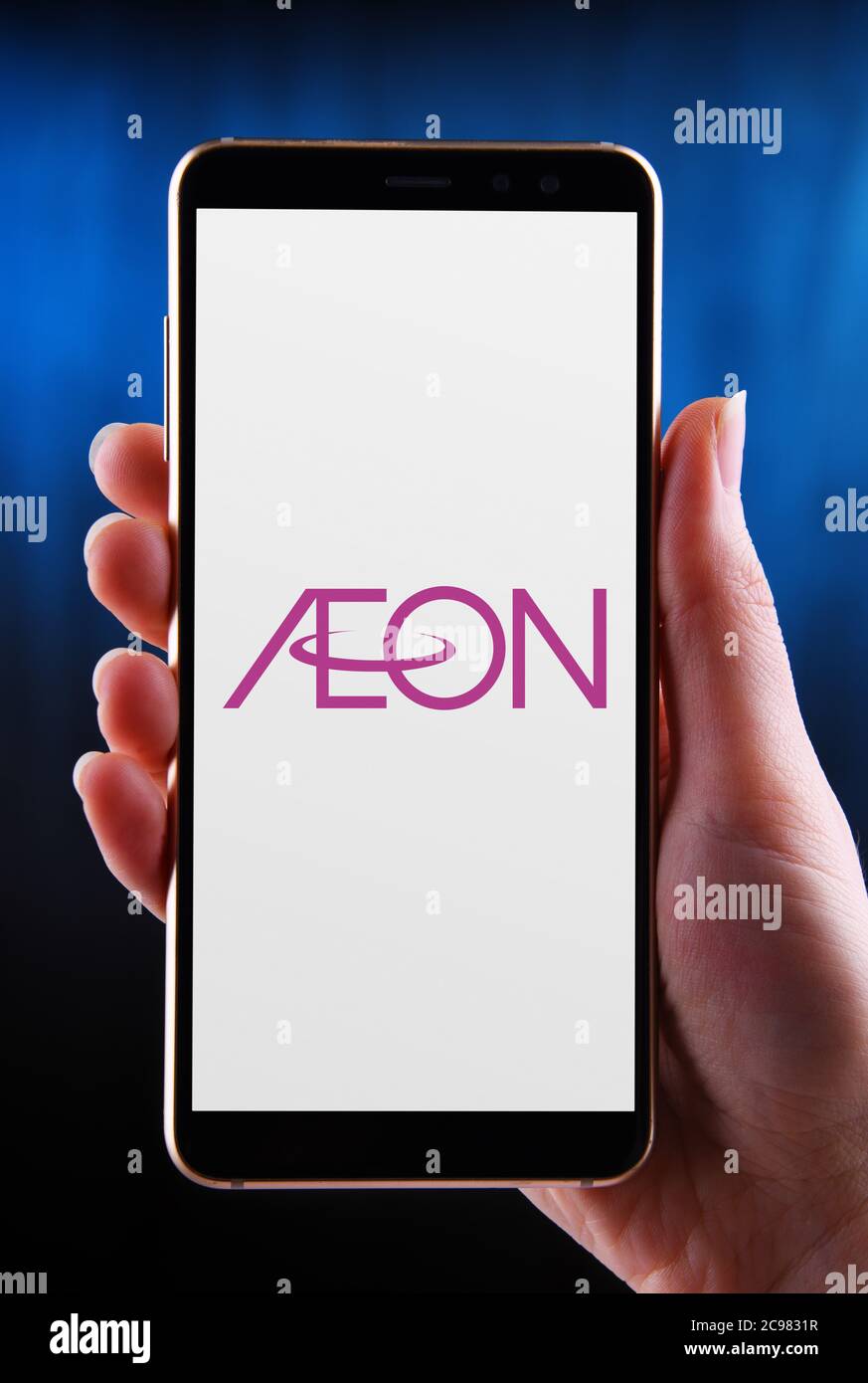 Aeon logo hi-res stock photography and images - Alamy