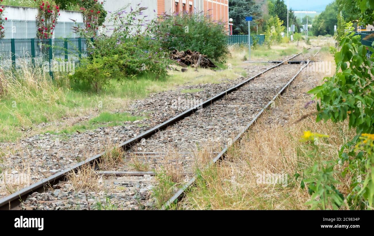 Tracks of the past railway hi-res stock photography and images - Alamy