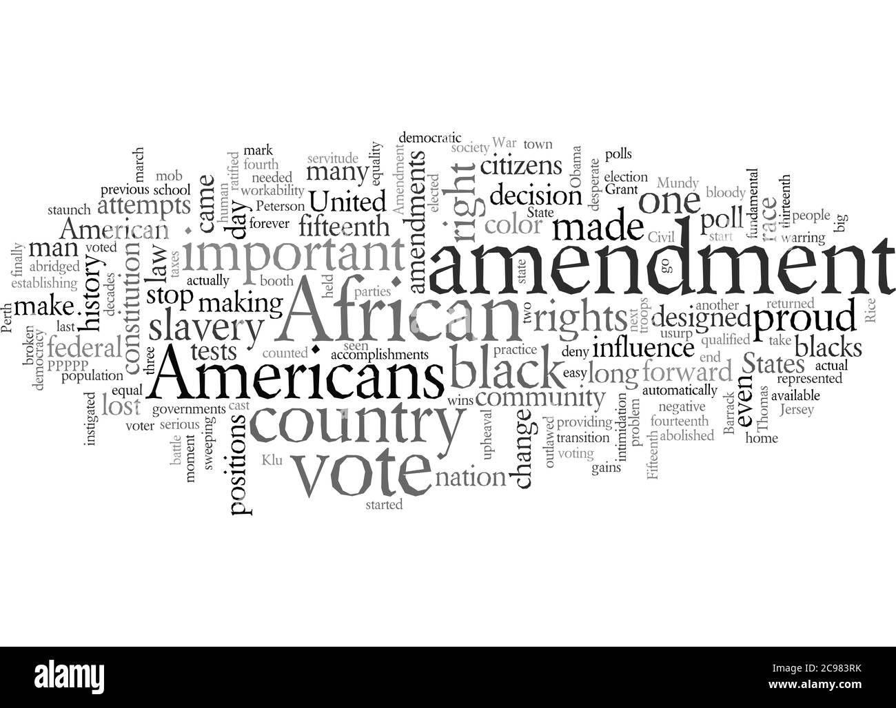 Fifteenth Amendment High Resolution Stock Photography and Images - Alamy
