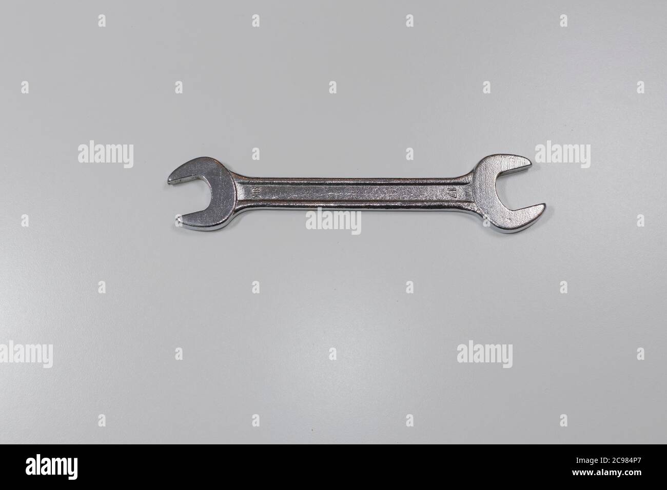 isolated wrench on white background Stock Photo - Alamy