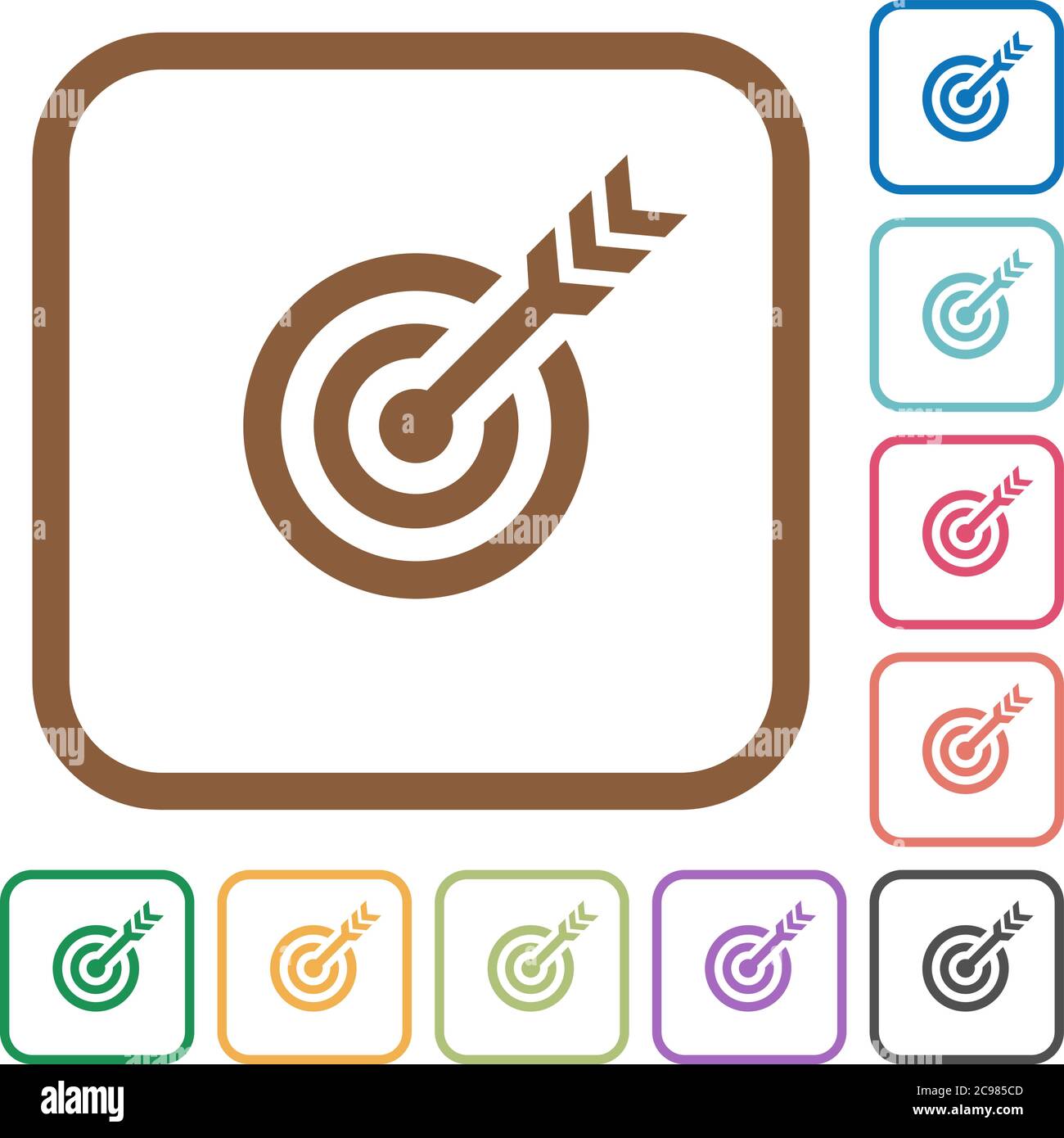 Purple curved arrow hi-res stock photography and images - Alamy