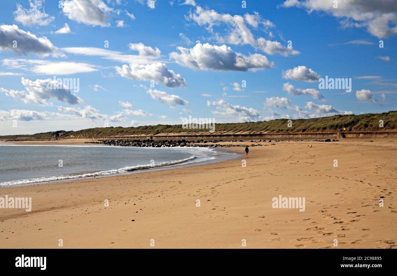 Sea palling beach norfolk hi-res stock photography and images - Alamy