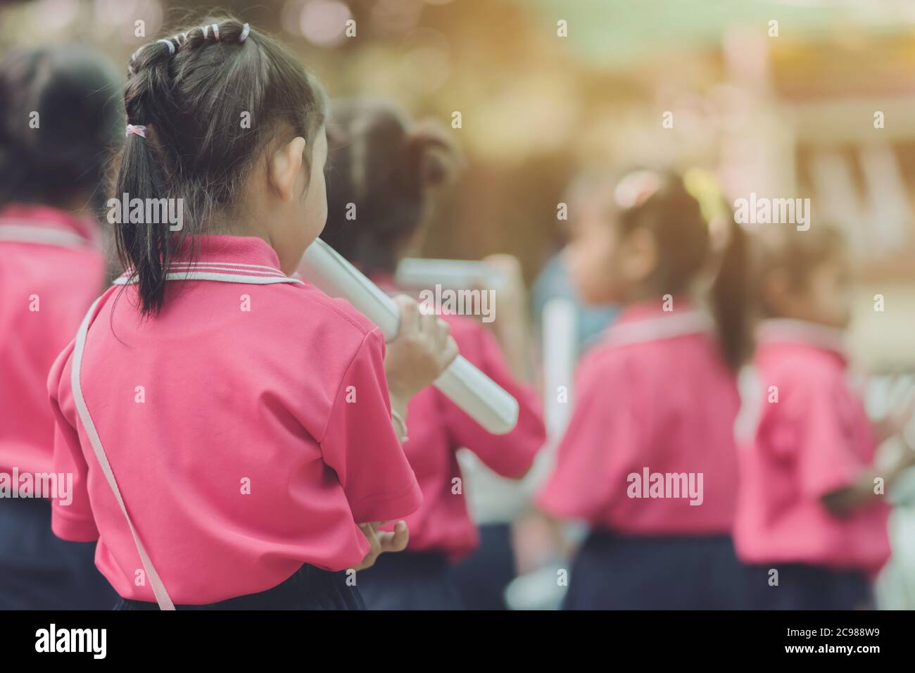 Cheerleader back view hi-res stock photography and images - Alamy