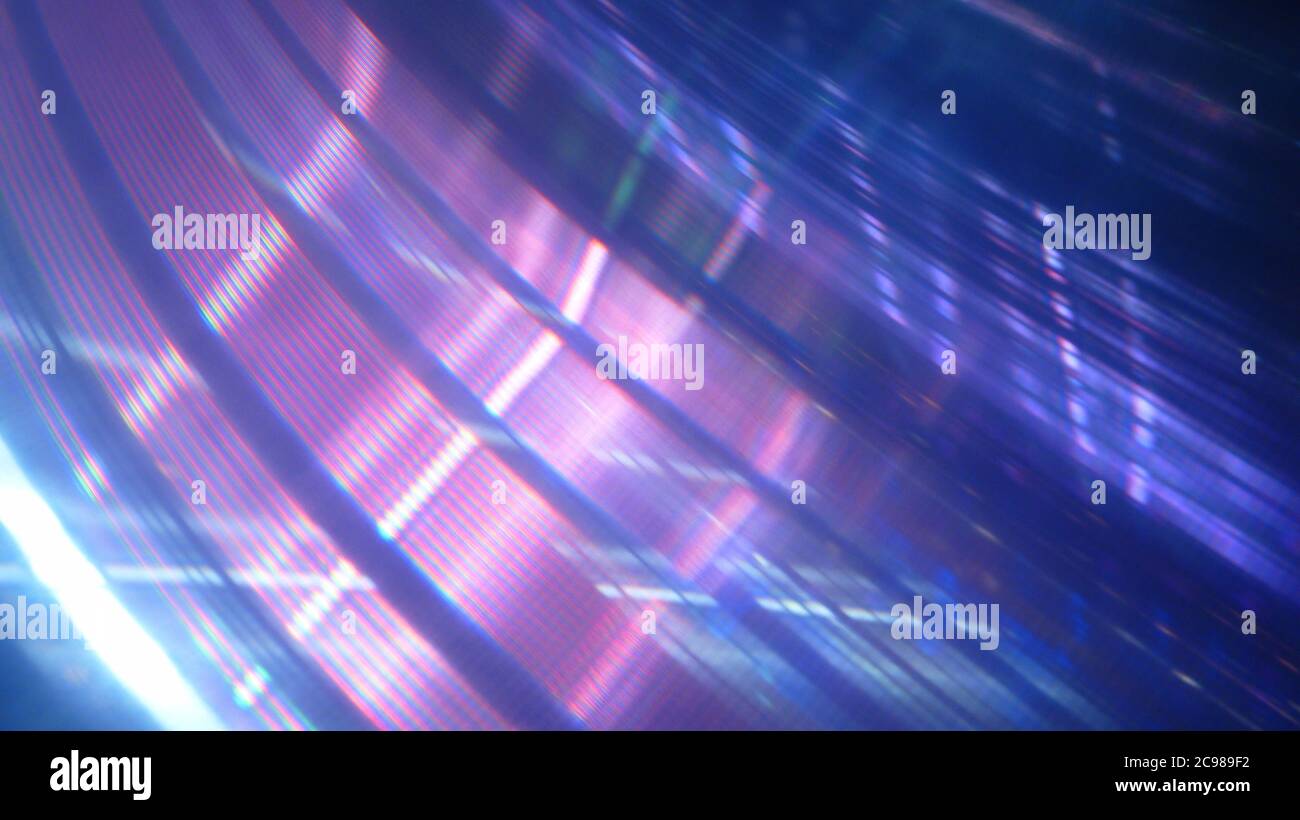Illustration of rhythm light trajectory and virtual space structure ...