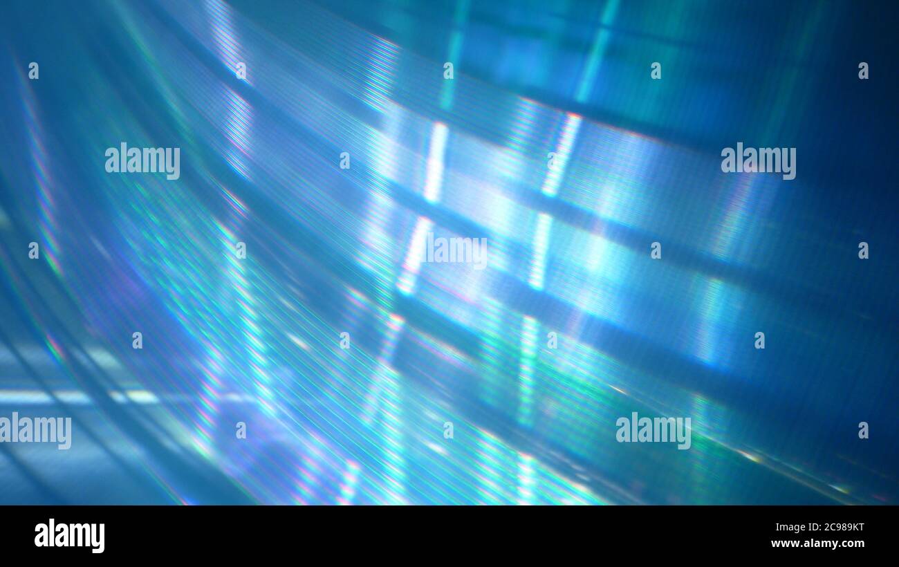 Illustration of rhythm light trajectory and virtual space structure ...