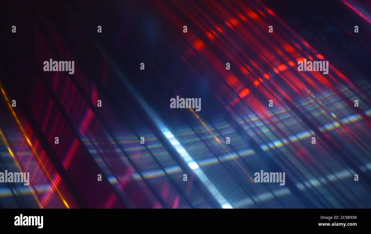 Illustration of rhythm light trajectory and virtual space structure ...
