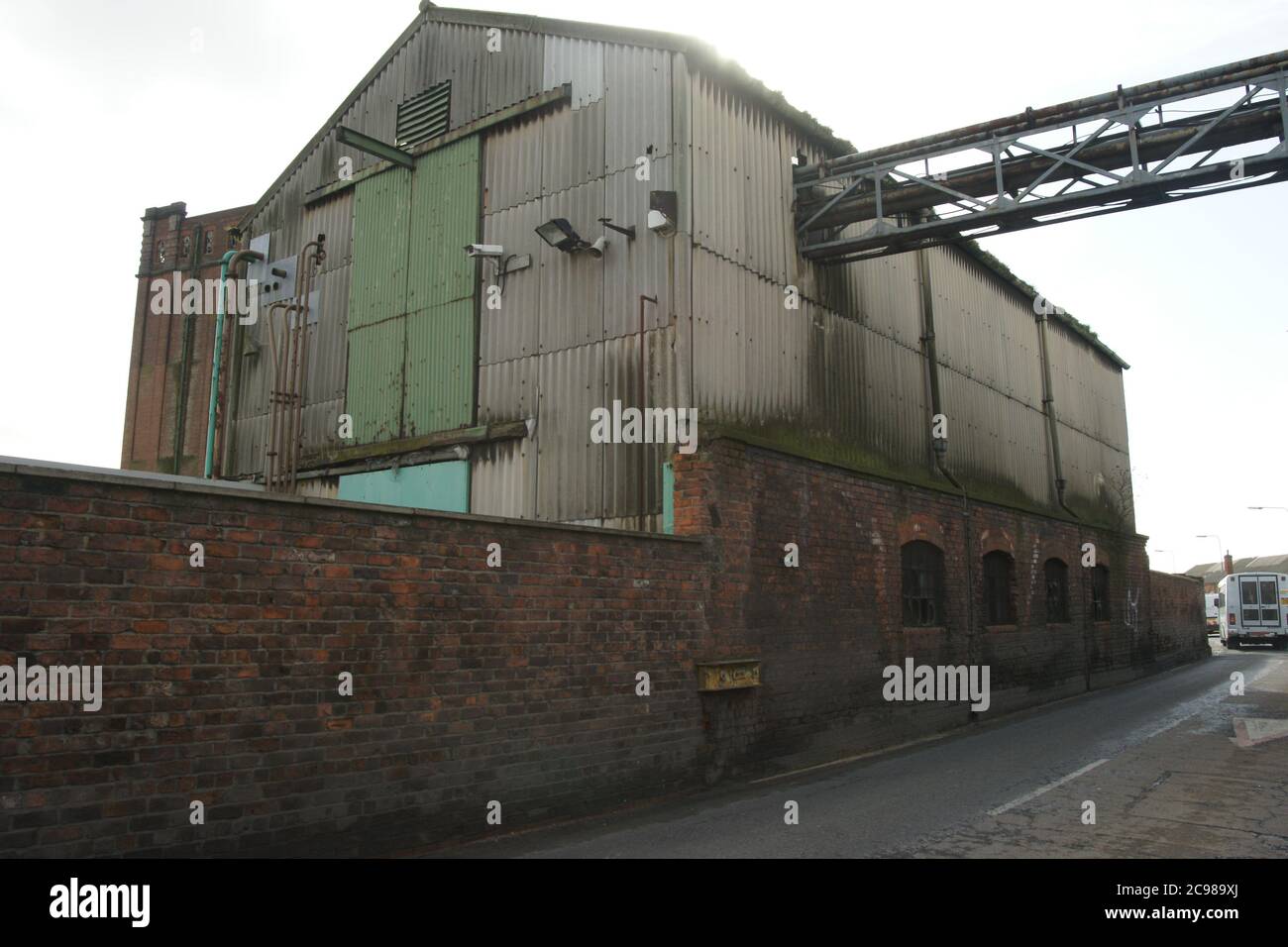 Factory shutdown with closed gate hi-res stock photography and images ...