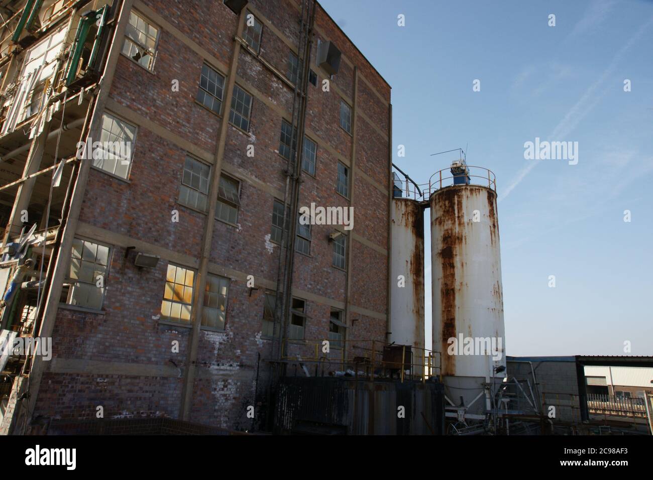 derelict factory, Morley Street, Hull Stock Photo - Alamy