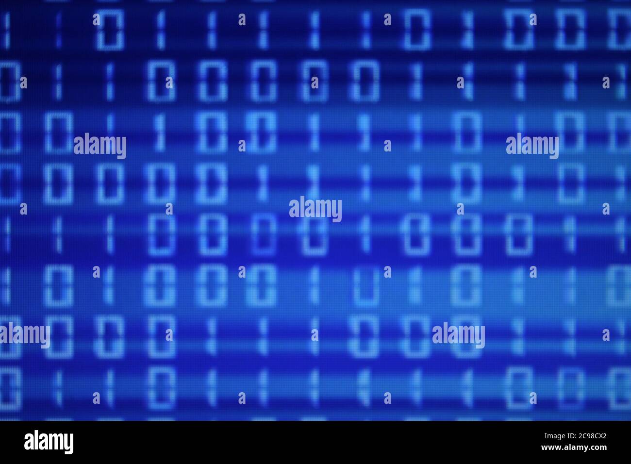 Illustration of a blurred background of a digital concept Stock Photo ...