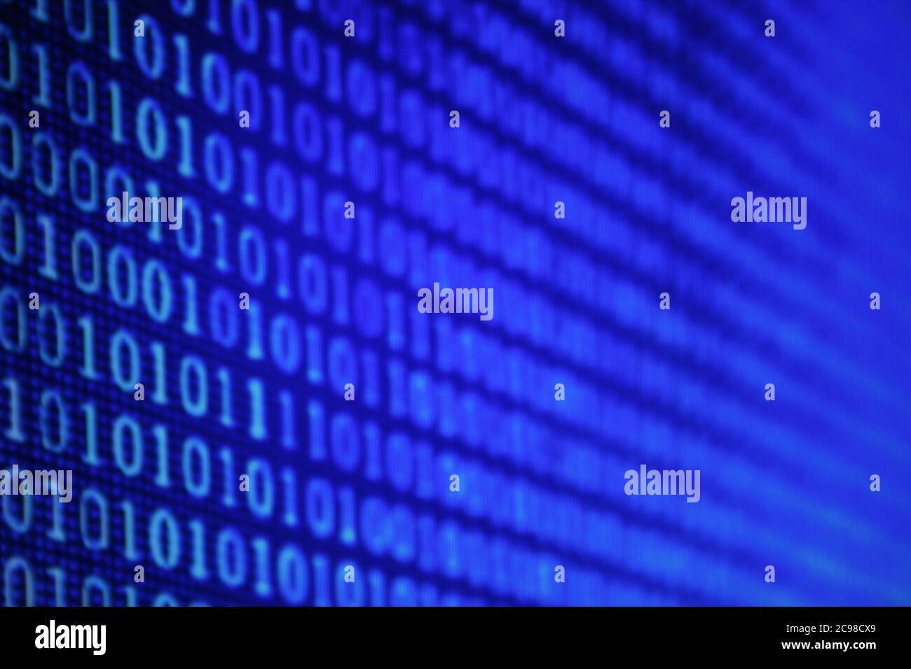 Illustration of a blurred background of a digital concept Stock Photo ...