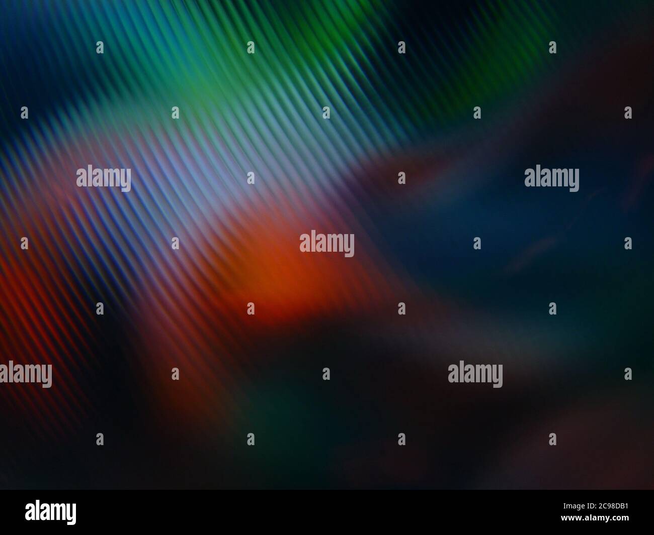 Illustration of staggered refracted mottled light layers with vortex ...
