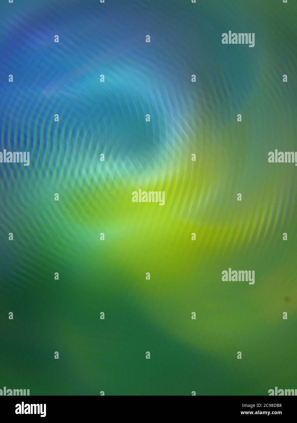 Vertical illustration of staggered refracted mottled light layers with ...