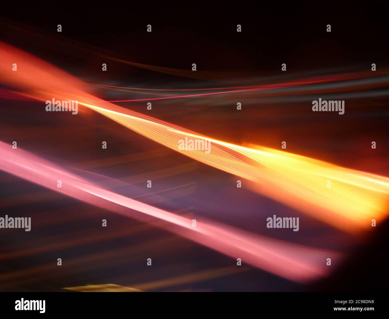 Illustration of incredible light layers with a virtual space structure ...