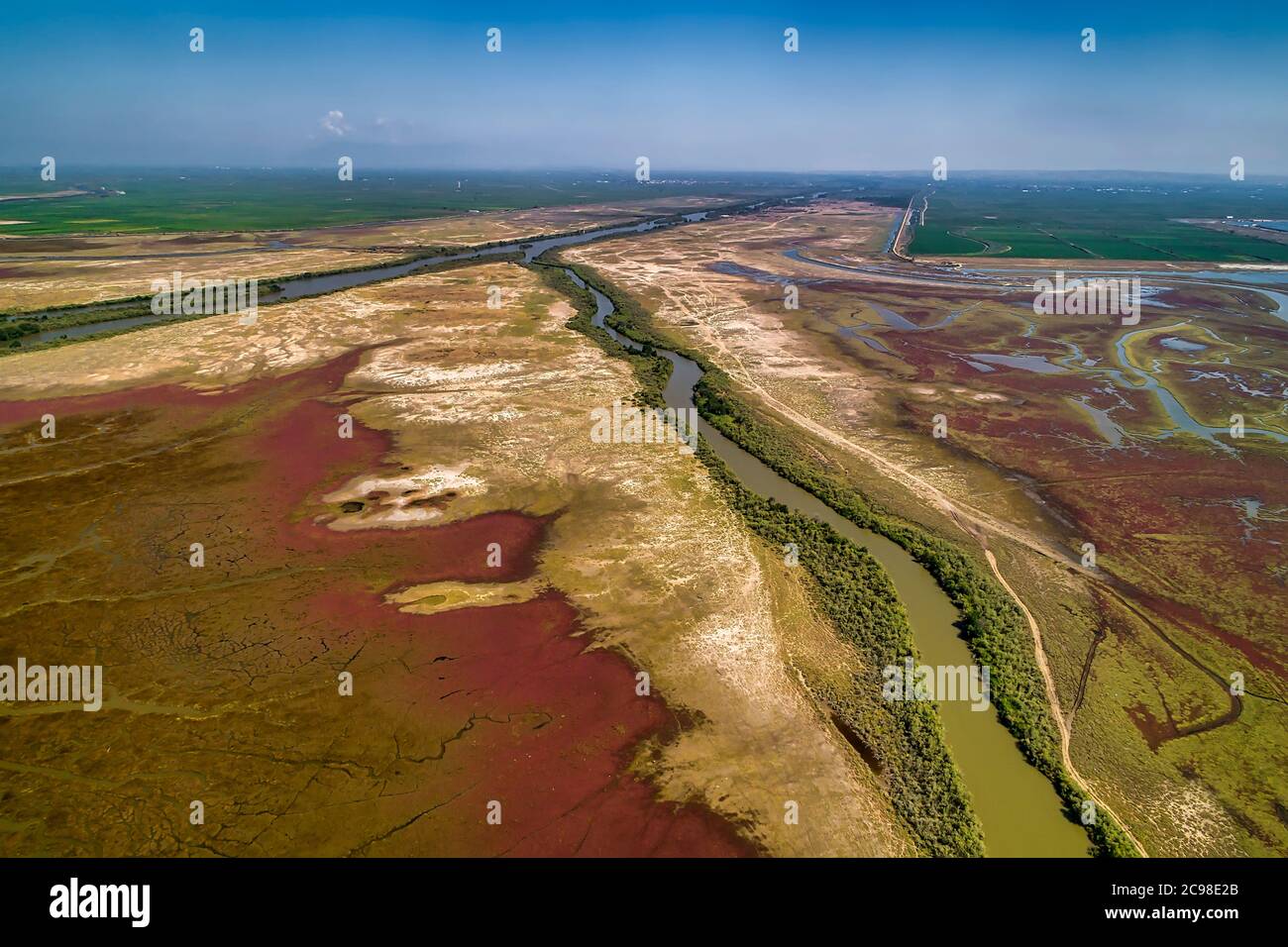 River delta aerial europe hi-res stock photography and images - Alamy