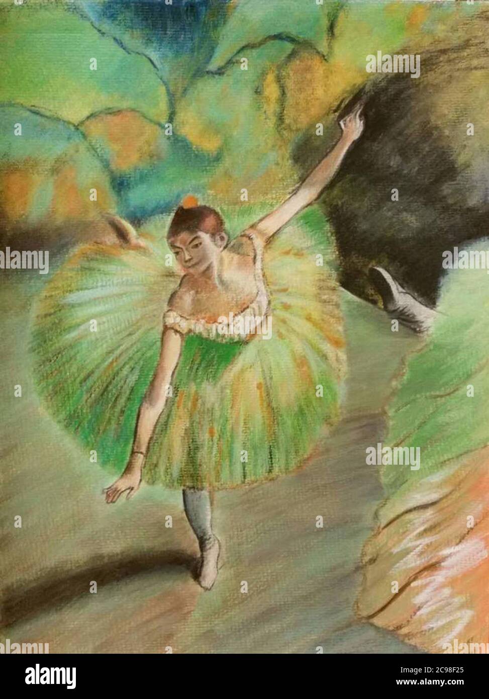 Vintage art by Edgar Degas Stock Photo - Alamy