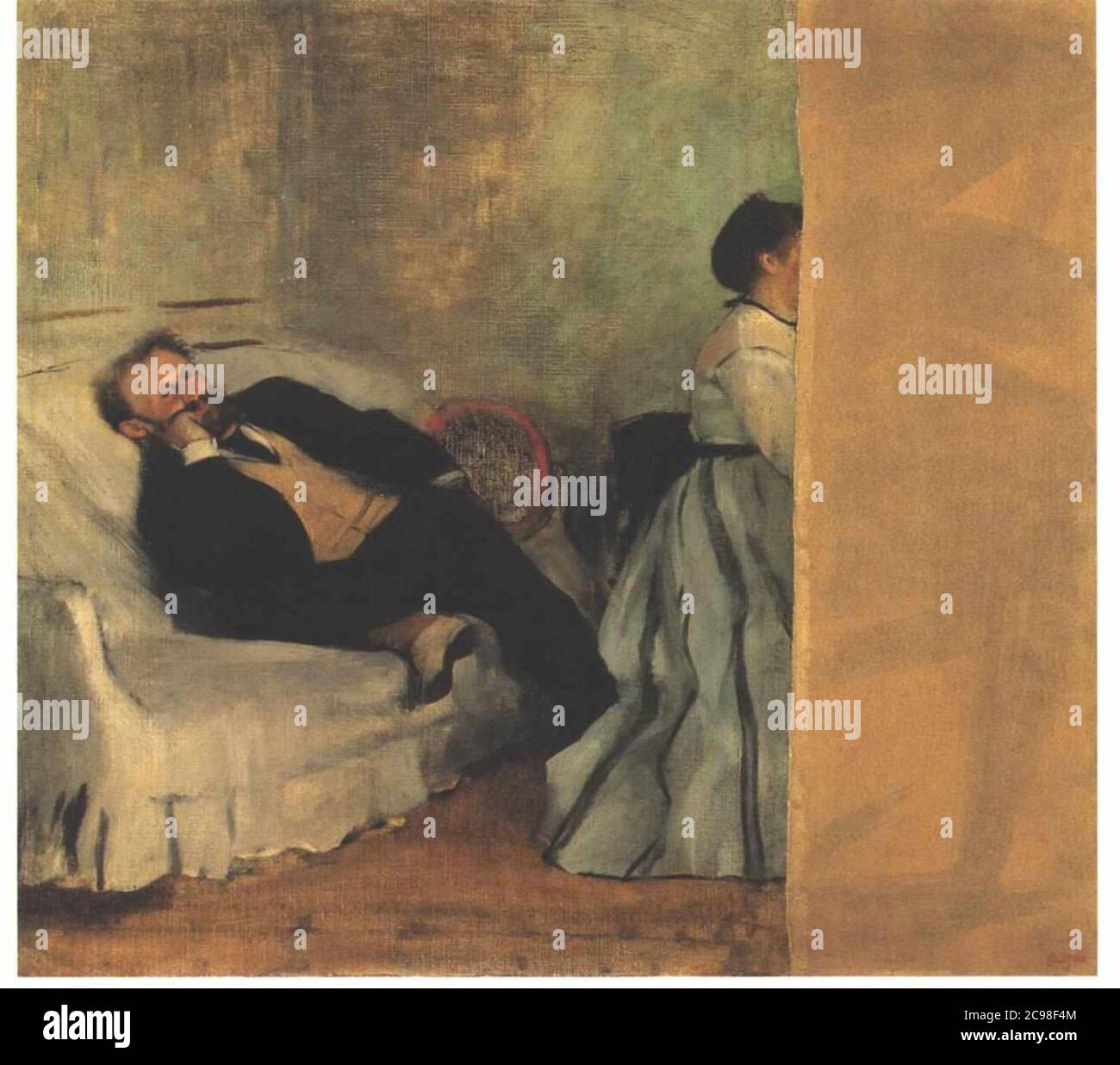 Vintage art by Edgar Degas Stock Photo - Alamy