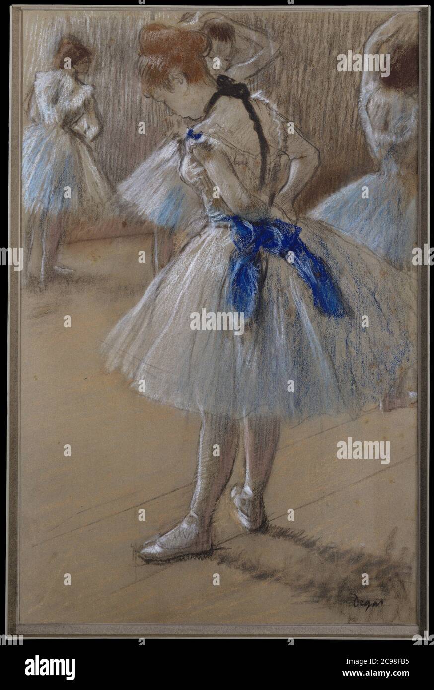 Vintage art by Edgar Degas Stock Photo - Alamy