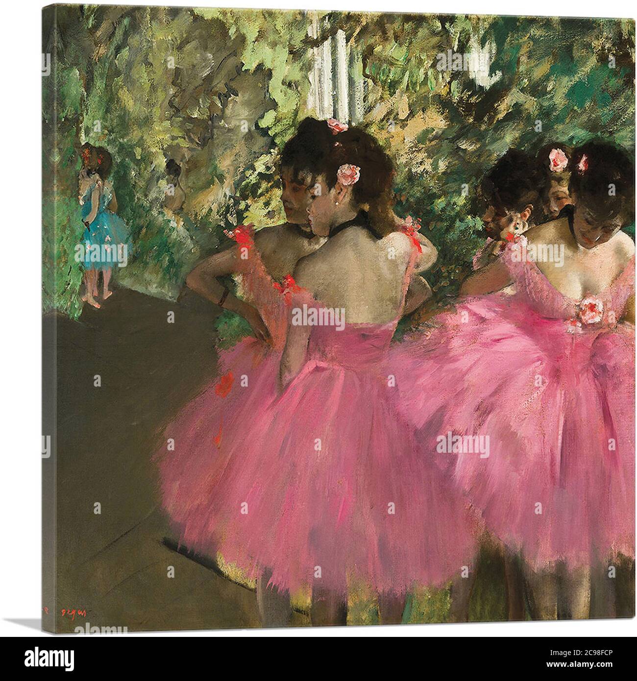 Vintage art by Edgar Degas Stock Photo - Alamy