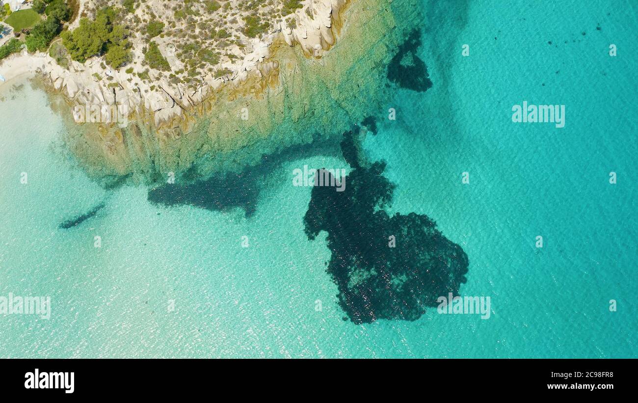 Aerial view cliffy coast hi-res stock photography and images - Alamy