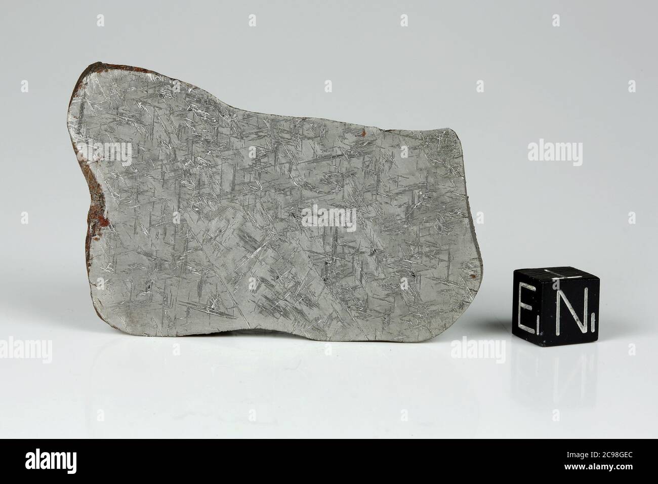 NWA 859 - Found 2000, Morocco, Africa. Iron Plessitic. Total mass 75.3 ...