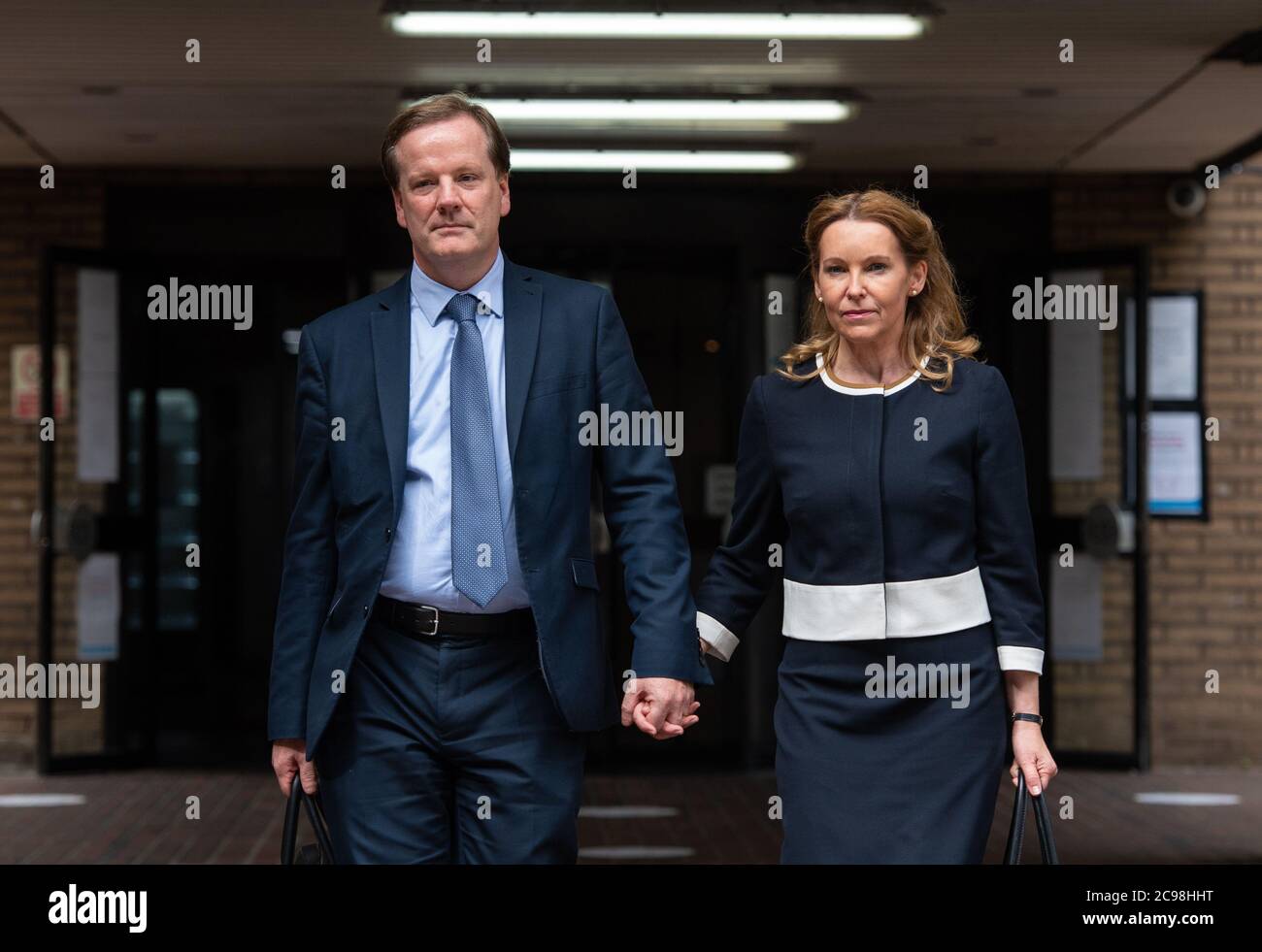 Former Conservative MP Charlie Elphicke, with MP for Dover Natalie ...