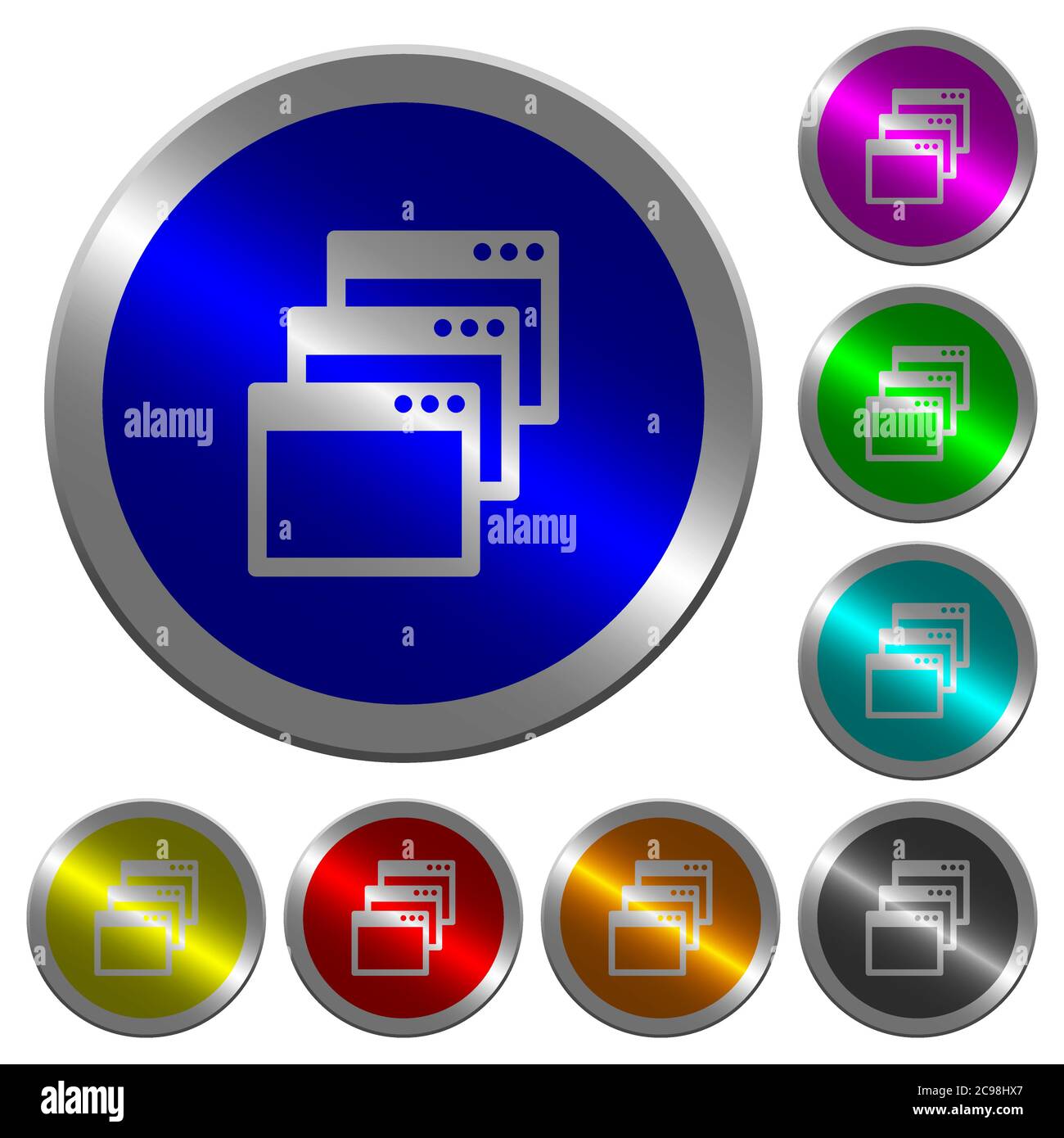 Luminous windows Stock Vector Images - Alamy