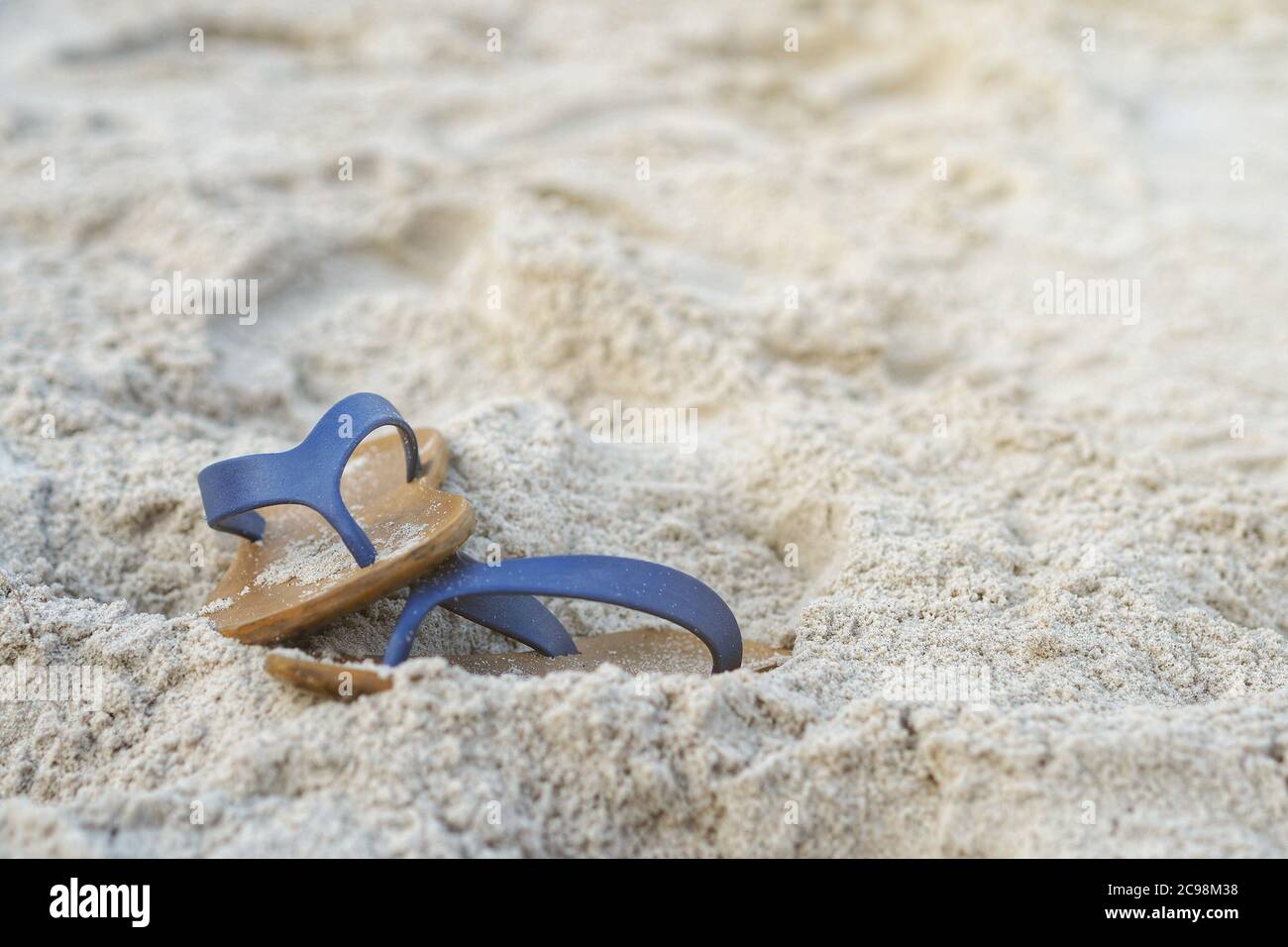 Blue sandals hi-res stock photography and images - Alamy