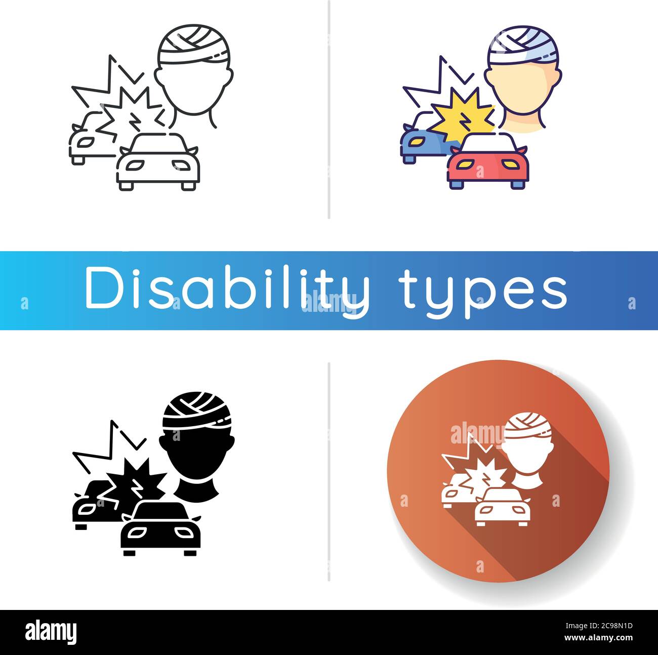 Acquired brain Stock Vector Images - Alamy