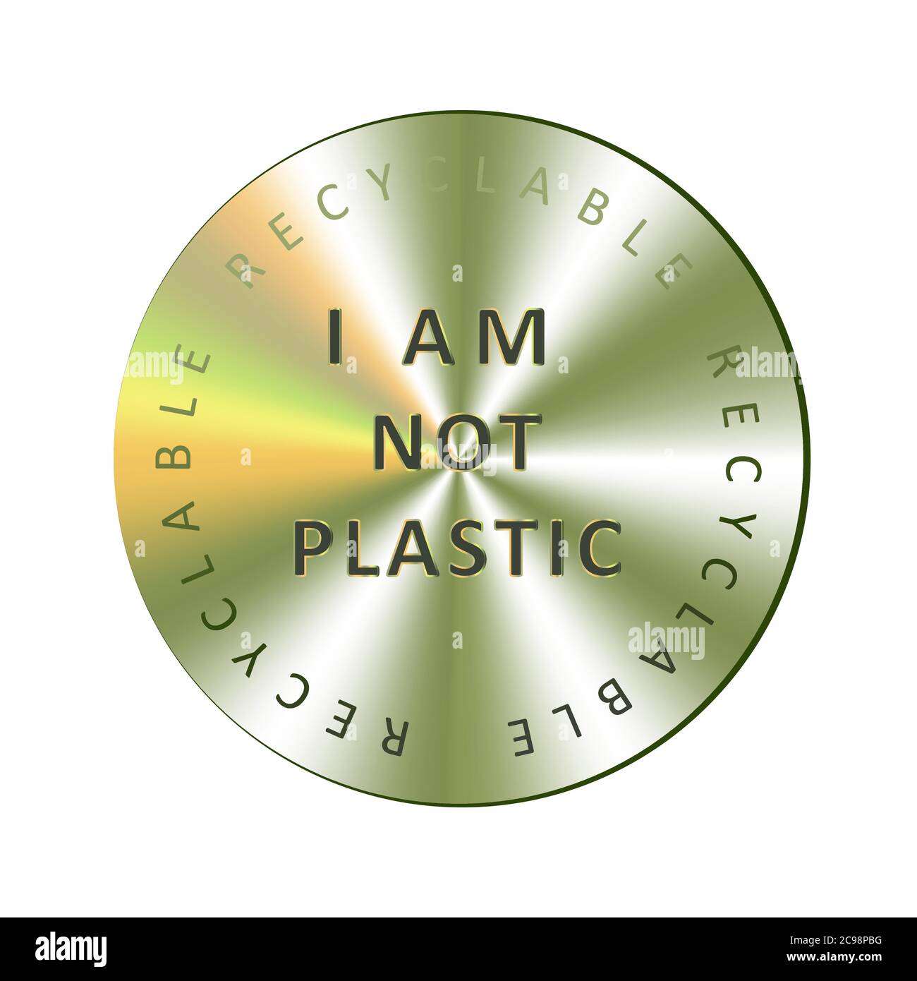 Non recyclable plastic packaging Stock Vector Images - Alamy