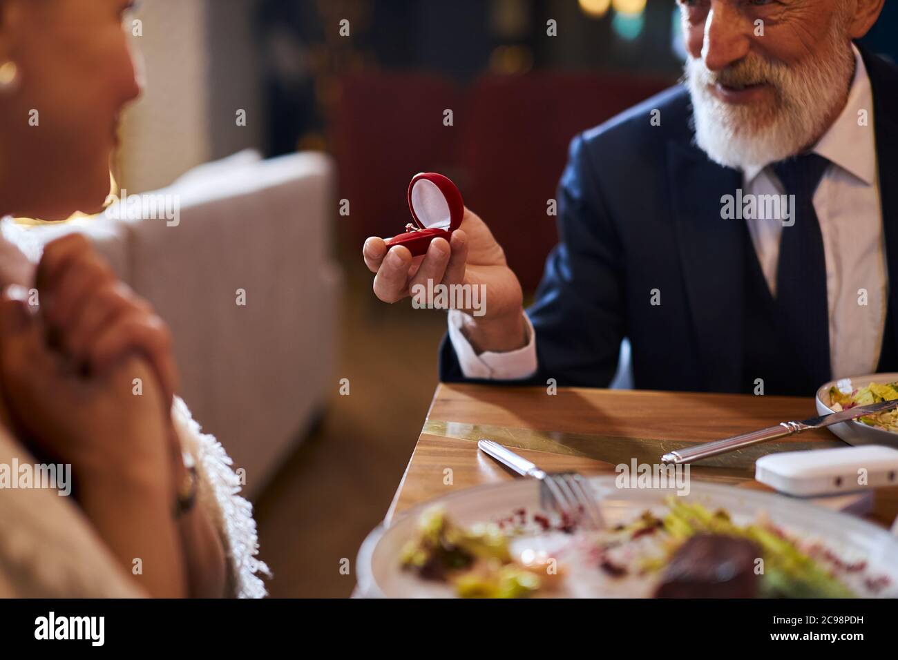 Happy birthday marriage proposal hi-res stock photography and images ...