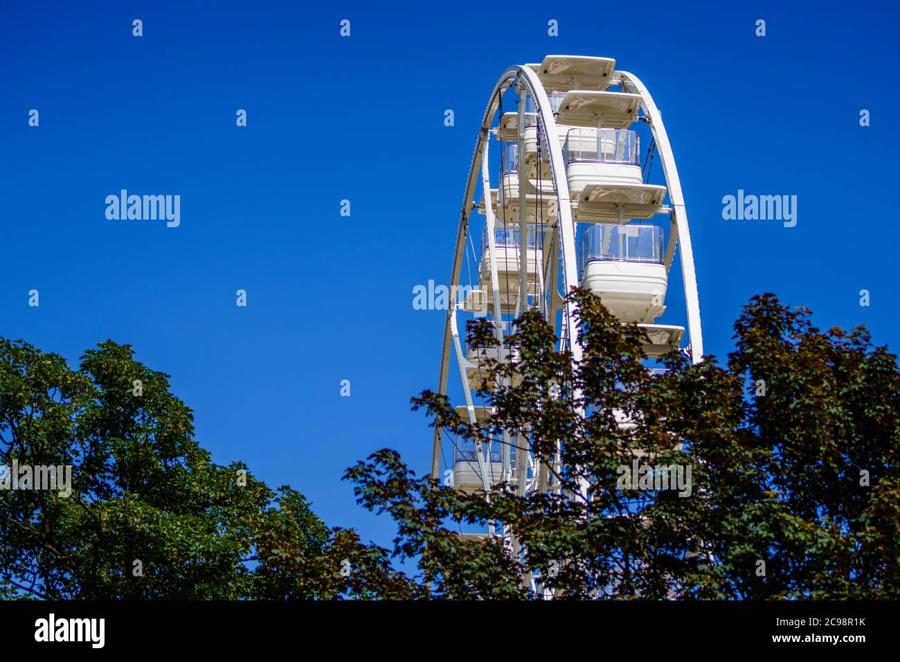 Big wheel in scarborough east yorkshire Stock Photo - Alamy