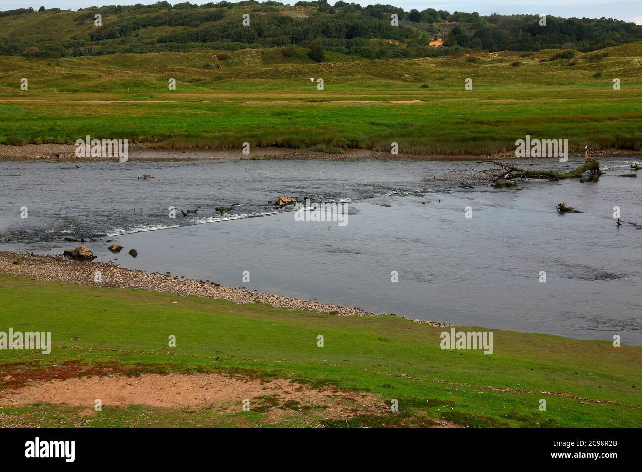 Ogmore river outflow hi-res stock photography and images - Alamy