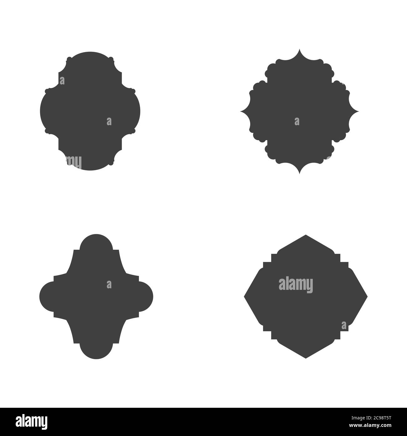 Mosque window vector icon design template Stock Vector Image & Art - Alamy