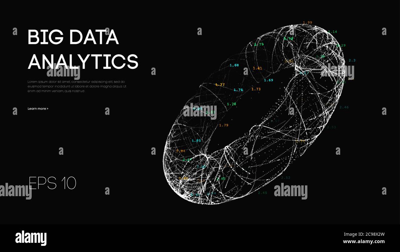 Black data technology background. Business computer internet concept ...