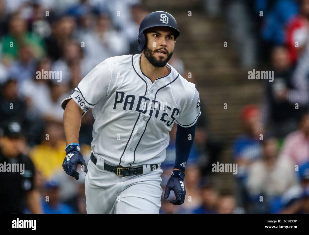 Eric Hosmer.Baseball action during the Los Angeles Dodgers game against ...