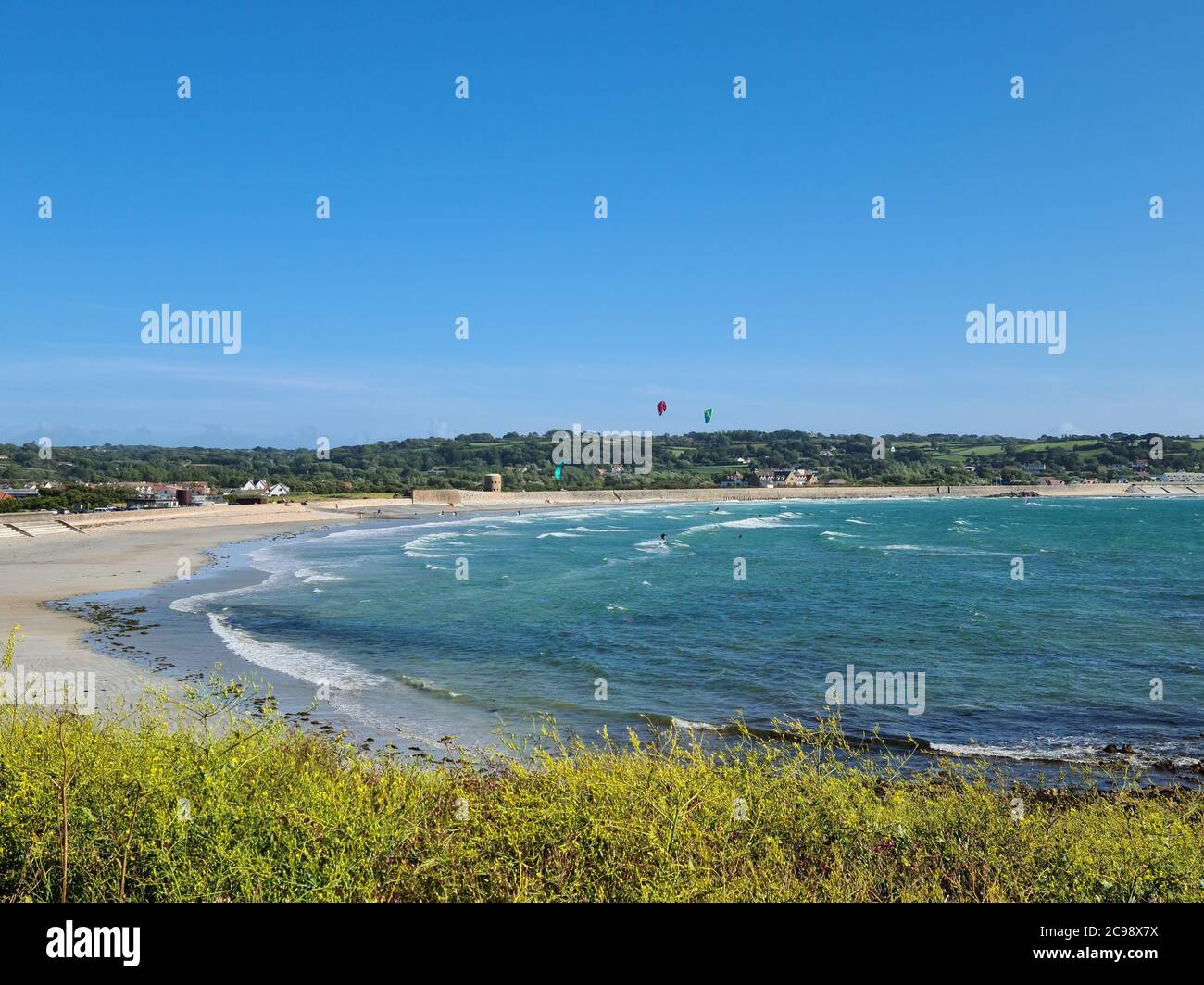 Vazon bay guernsey hi-res stock photography and images - Alamy